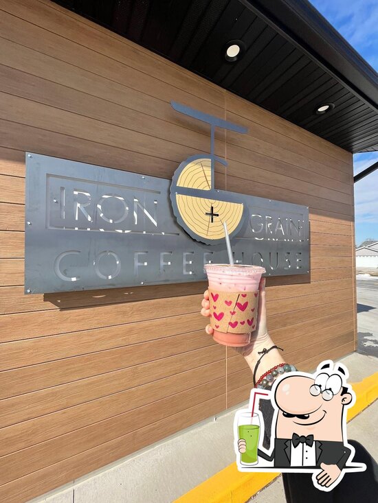 Menu at Iron + Grain Coffee House, Silvis, Avenue of the Cities