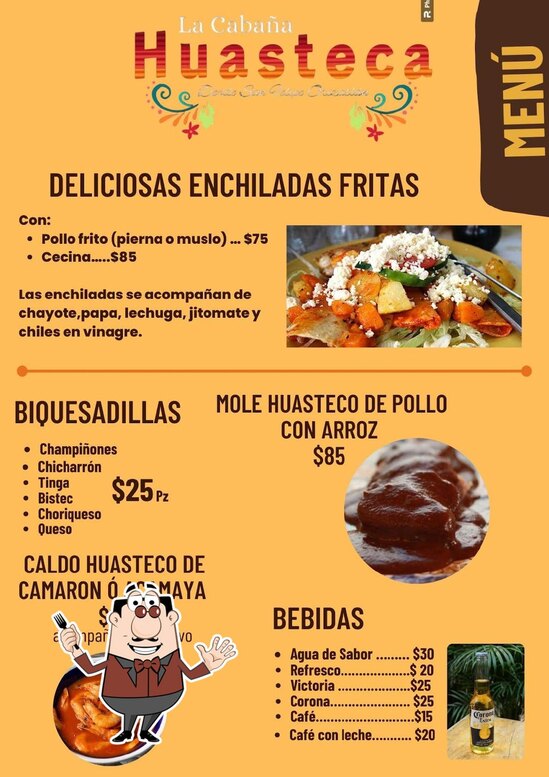 "LA CABAÑA HUASTECA", Tulancingo - Menú del restaurante, precios y reseñas