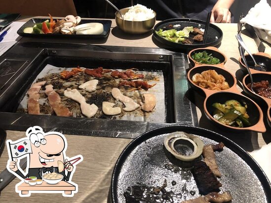 Menu at Niban Koreansk BBQ, Næstved