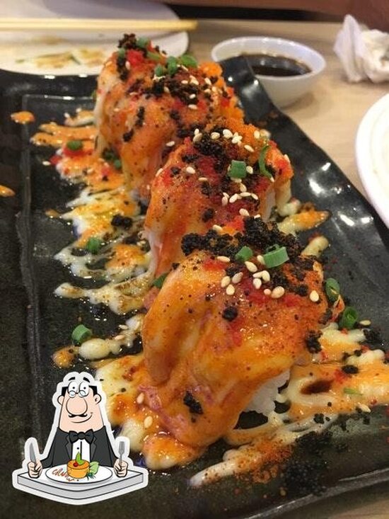 Menu at Shinkansen Shushi Bar, Lampang
