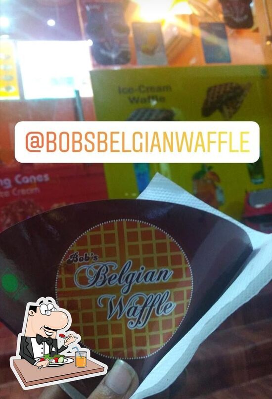 Menu at Bob's Belgian Waffle, Jaipur