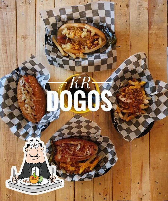 Menu at KR Dogos restaurant, Guadalupe