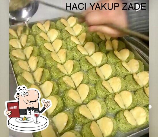 Menu at HACI YAKUP ZADE, Bursa