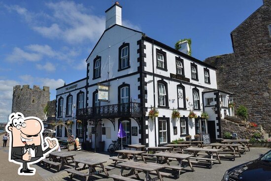 Menu at Anglesey Arms pub & bar, Caernarfon, Harbour Front