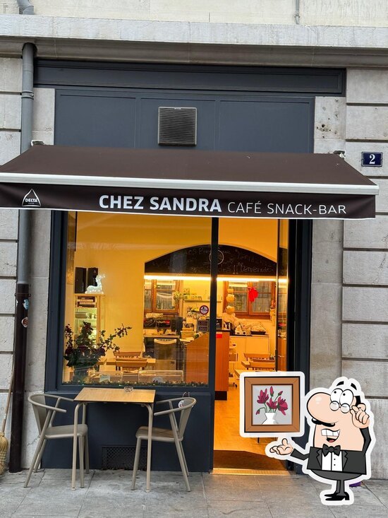 Menu au Chez Sandra Café Snack Bar, Genève