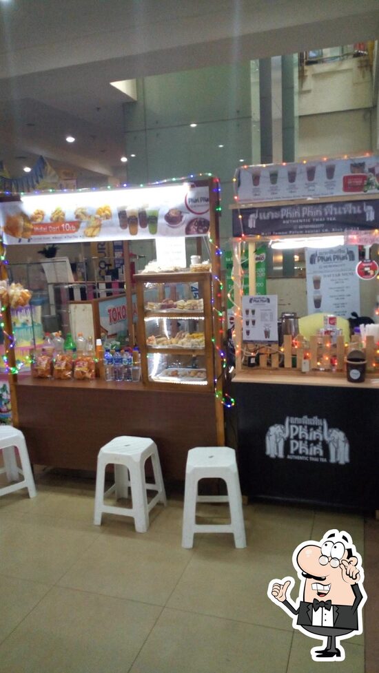 Menu at Phin Phin Thai Tea restaurant, West Jakarta