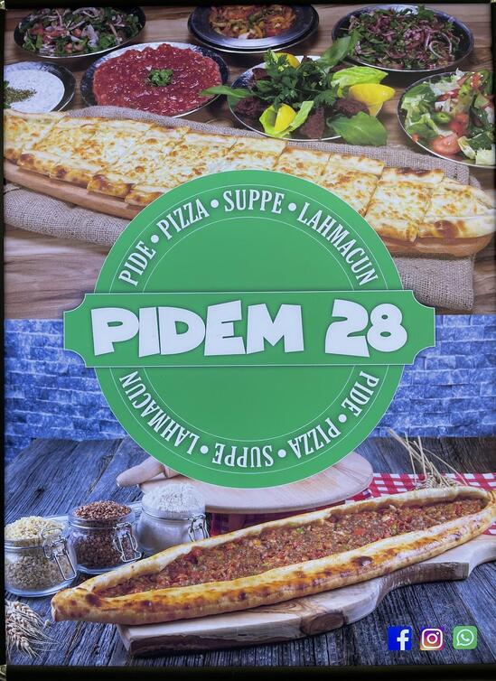 Speisekarte von Pidem 28 restaurant, Schweinfurt