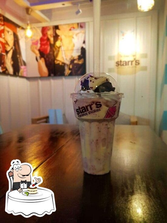 Carta del café Starr's Famous Shakes, Ciudad Quezon, M3MG+RQP Loft The Rock