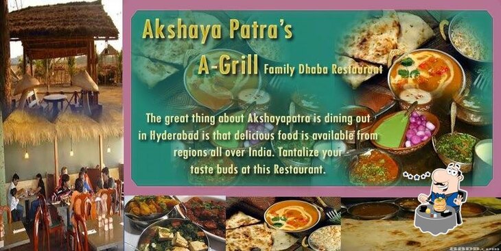 Akshaya Patra's A- Grill family dhaba restaurant, Hyderabad ...