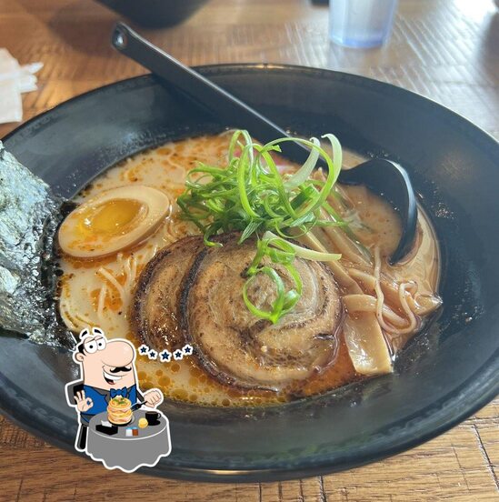 Menu at Kuma Ramen restaurant, McKinney