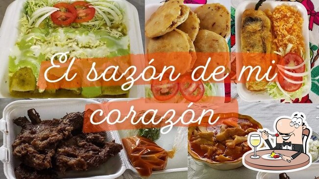 Menu at El Sazon De Mi Corazon restaurant, El Salvador