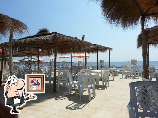 Carta de Turquoise Beach Club, Kelibia