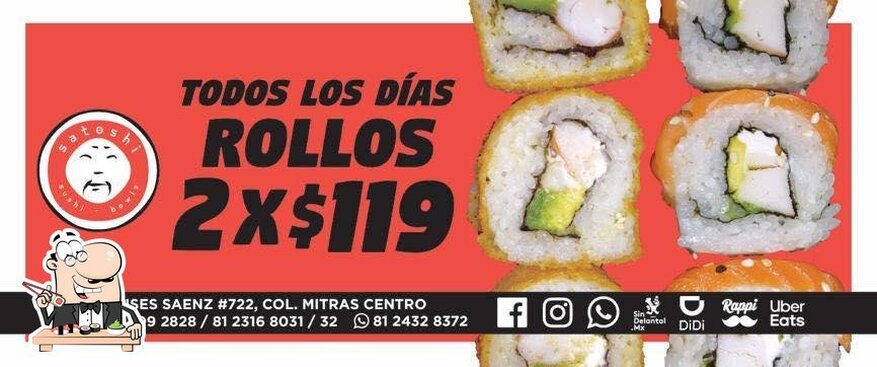 Satoshi sushi restaurant, Monterrey