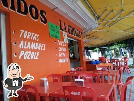 Menu at La Gringa fast food, Cuernavaca