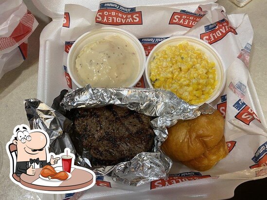 Menu at Swadley's Bar-B-Q, Enid