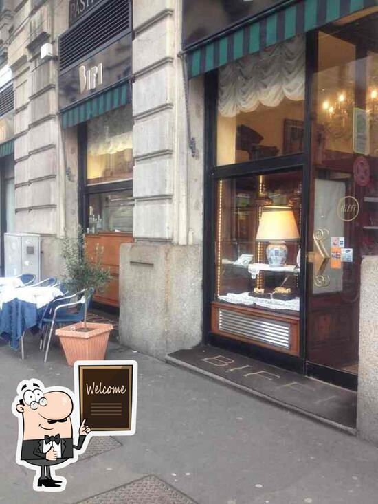 Menu da Pasticceria BIFFI, Milano, Corso Magenta