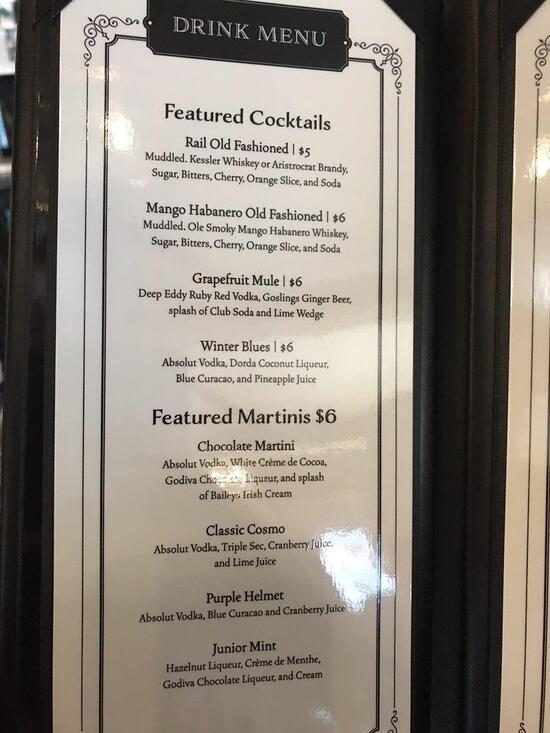 Menu at Manor on Main steakhouse, Wausaukee