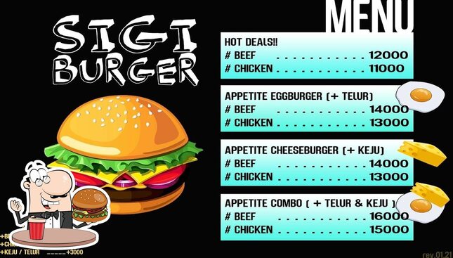 Sigi Burger restaurant, Tangerang - Restaurant reviews
