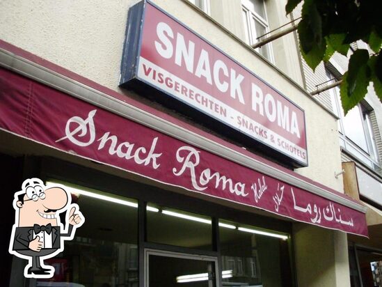 Menu at Snack Roma, Antwerp