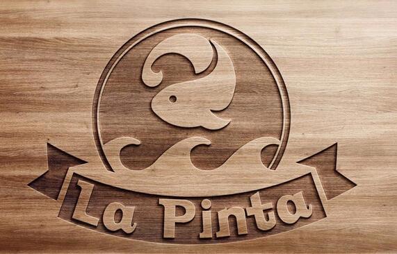 Menu at La Pinta restaurant, Guadalupe