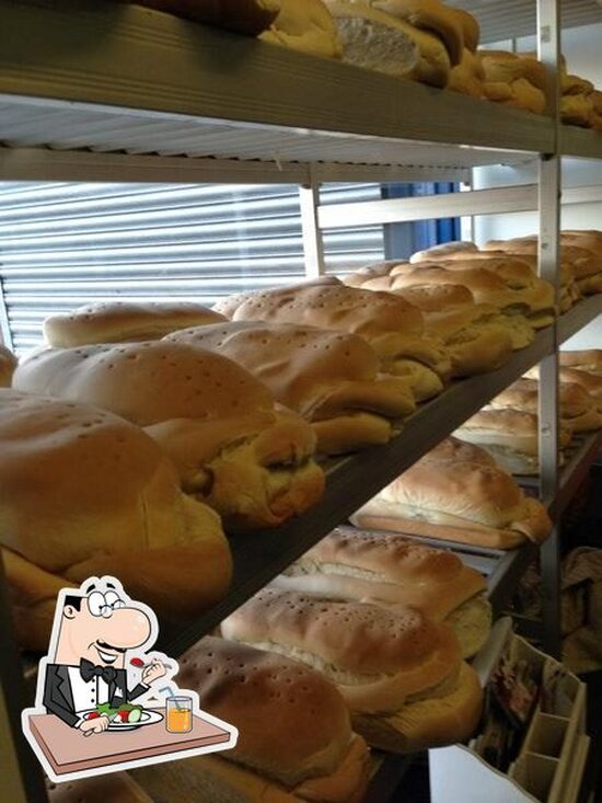 Menu at Old Trafford Bakery, Manchester
