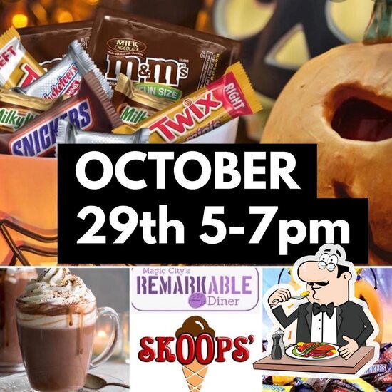 Menu at Skoops Ice Cream desserts, Barberton