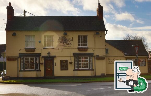Menu at The Royal Oak pub & bar, Norbury, Newport Rd