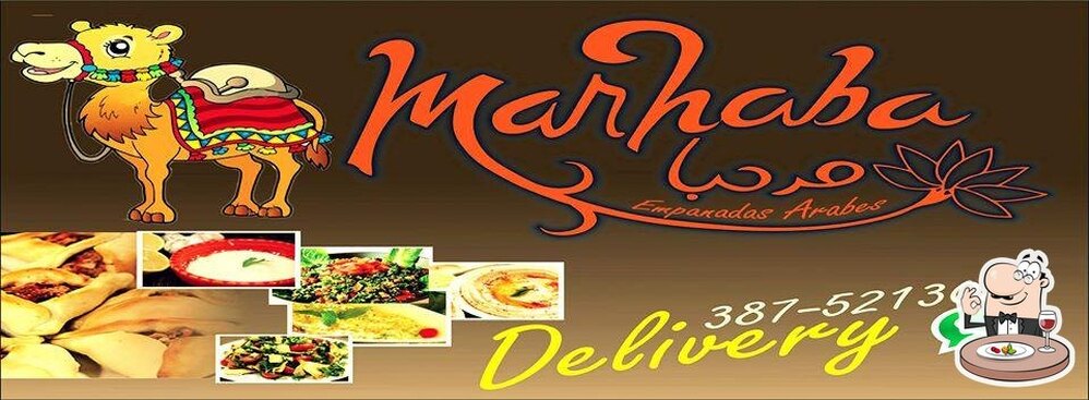 Menu at Marhaba Comídas Árabes restaurant, Salta