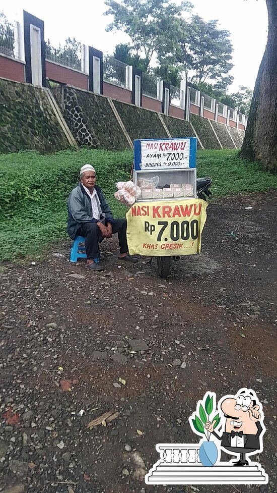 Nasi Krawu Depan Balitjestro restaurant, Batu