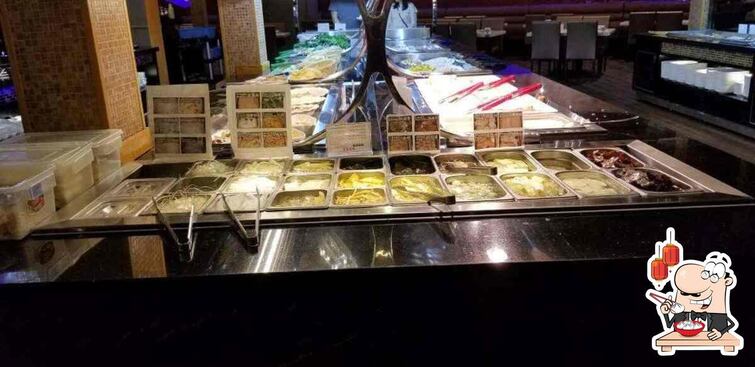 Menu at Chinese Hot Pot Buffet ( 重慶火鍋 ） restaurant, Edmonton