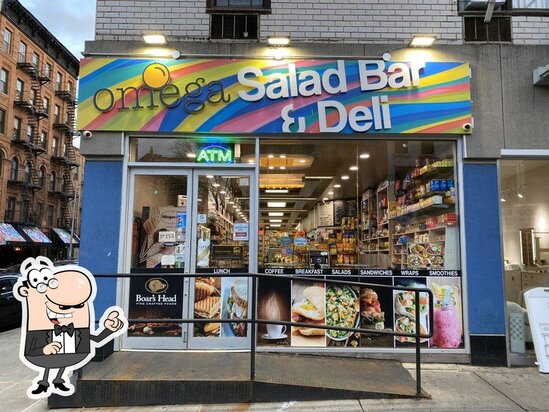 Menu at Omega Salad Bar & Deli, New York City