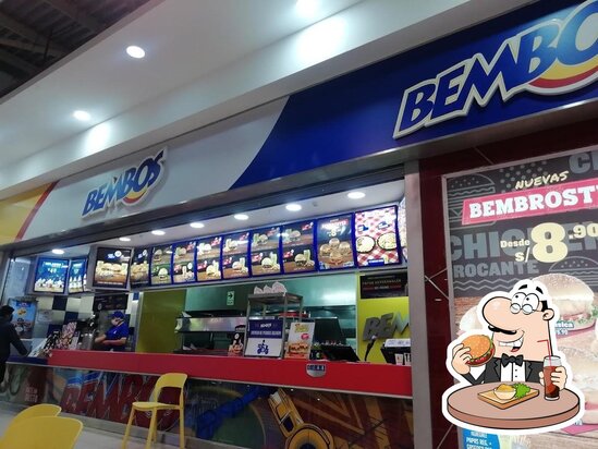 Carta del restaurante Bembos Plaza Vea Puno, Puno