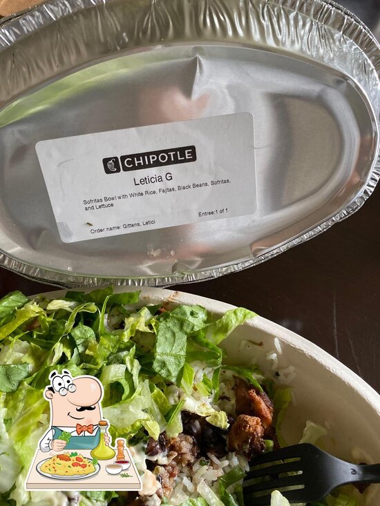 Menu at Chipotle Mexican Grill restaurant, Ferndale