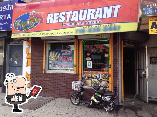 Menu at Primavera restaurant, New York City, 623 Church Ave