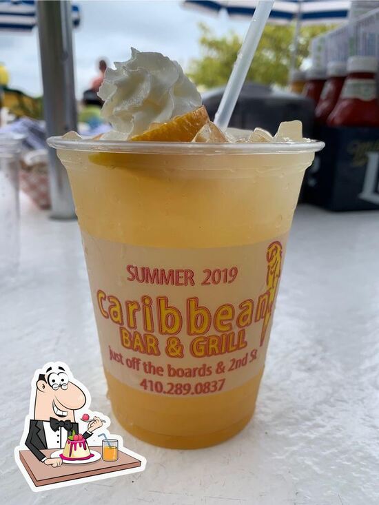 Menu at Caribbean Pool Bar, Ocean City