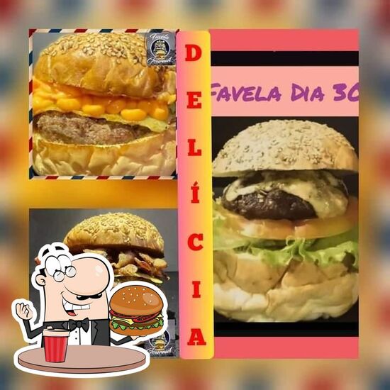 Menu em Favela Gourmet Burger restaurante, Araraquara