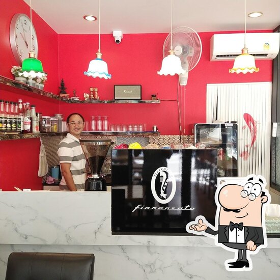 Menu at Perfect Cups cafe, Pattaya City