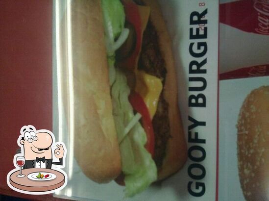 Menu at Goofy Goose Burgers & Teriyaki restaurant, Tacoma