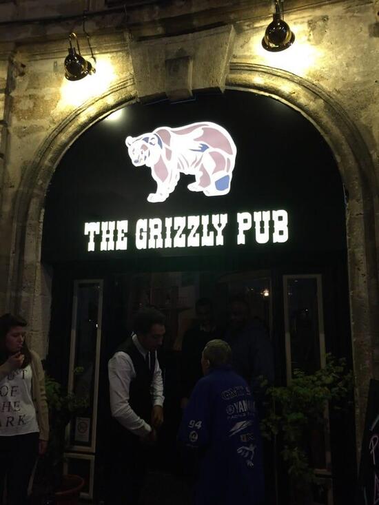 Menu au The Grizzly Pub, Bordeaux