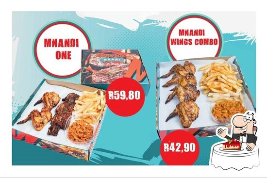 Menu at Mnandi Braai restaurant, Roodepoort, Shop GF1 Cosmo Junction ...