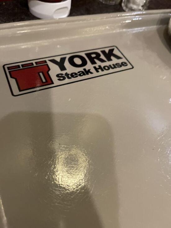 Menu at York Steak House steakhouse, Columbus
