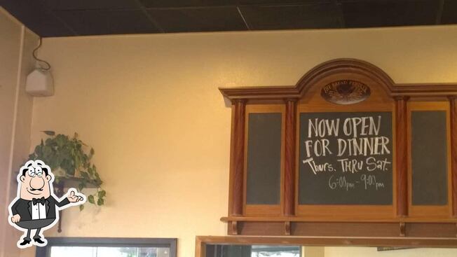 Menu at The Bread Peddler cafe, Olympia