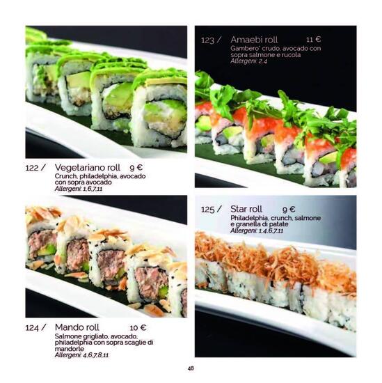 Menu at Ristorante Sushi Club - Saronno (va), Saronno