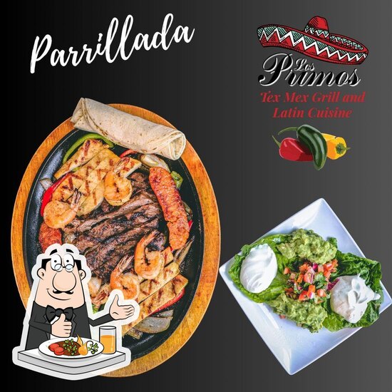 Menu at Los Primos Latin American Cuisine restaurant, Rockville