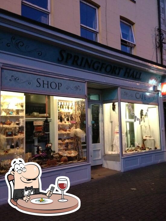 Menu at Springfort Hall Shop & Cafe, Mallow