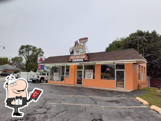 Menu at Hey Hot Dog restaurant, Joliet