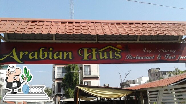 Menu at Arabian Huts, Amravati