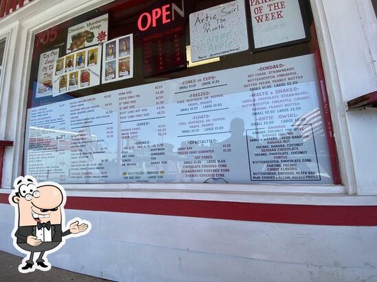 Menu At Jimmy J Dairy Freeze Restaurant Ardmore