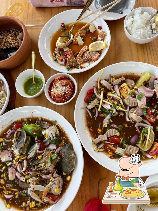 Menu at NUA PUA PANG restaurant, Pattaya City