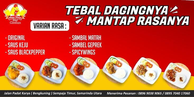 Magu magu fried chicken dan cheese tea, Samarinda - Restaurant reviews